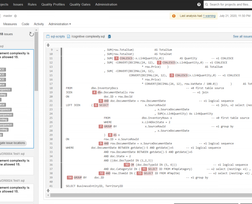 SQL Enlight - Static code analysis and refactoring for T-SQL and ...